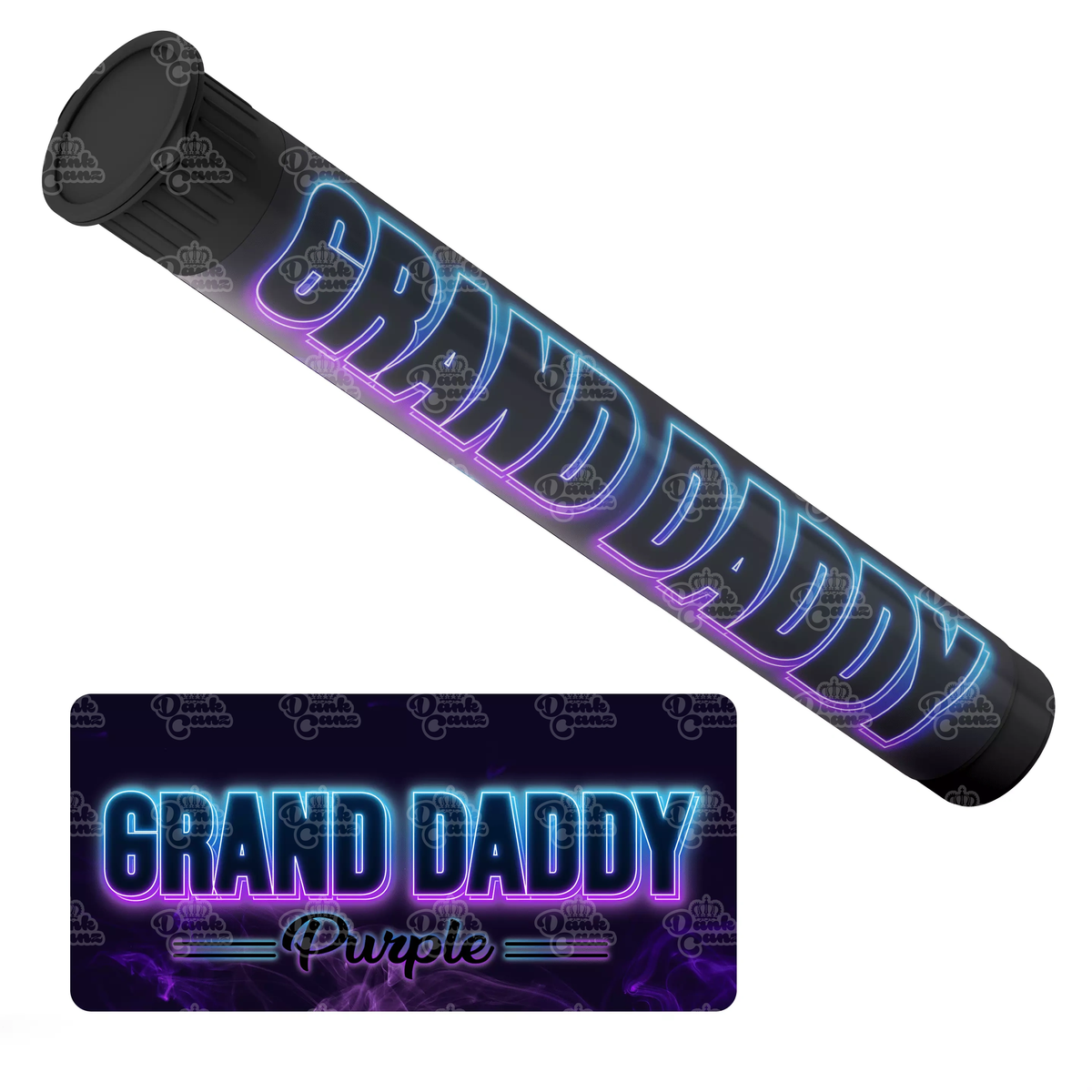 Grand Daddy Purple Pre Roll Tubes | Empty Doob Tubes | 115mm