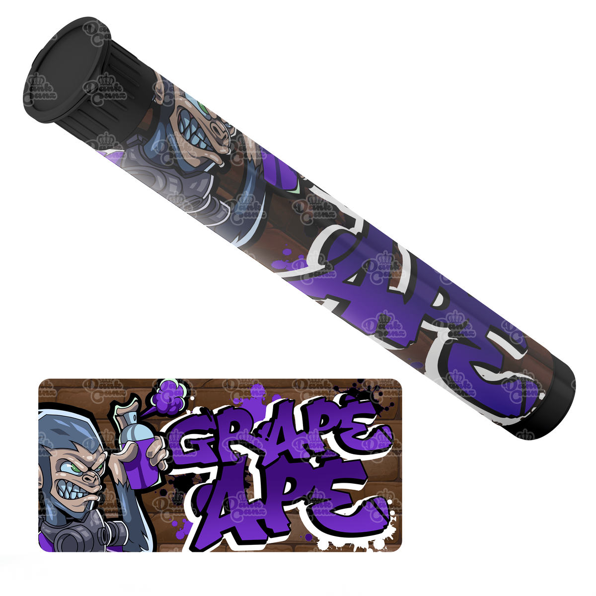 Grape Ape Pre Roll Tubes | Empty Doob Tubes | 115mm – DC Packaging