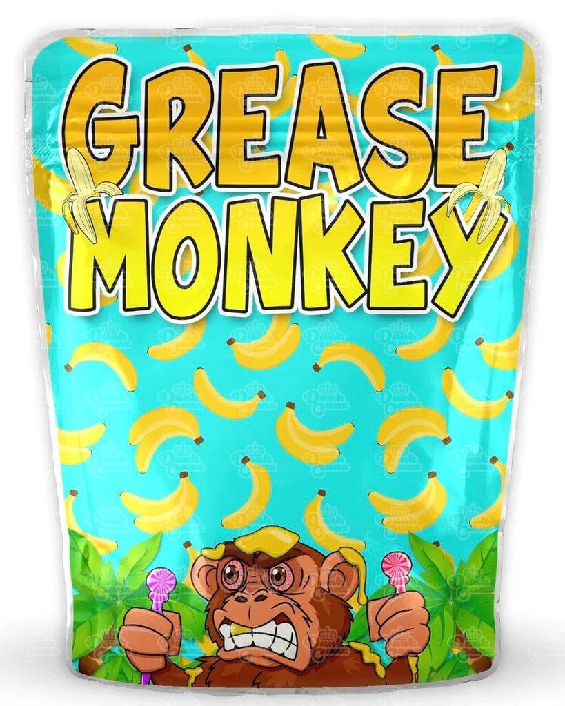 Grease Monkey Mylar Bags | Cali Packs | Empty Packaging Size