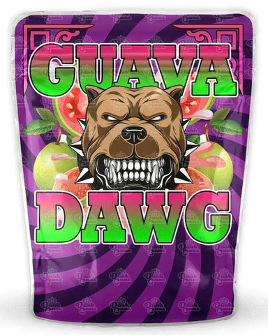 Guava Dawg Mylar Bags | Cali Packs | Empty Packaging Size