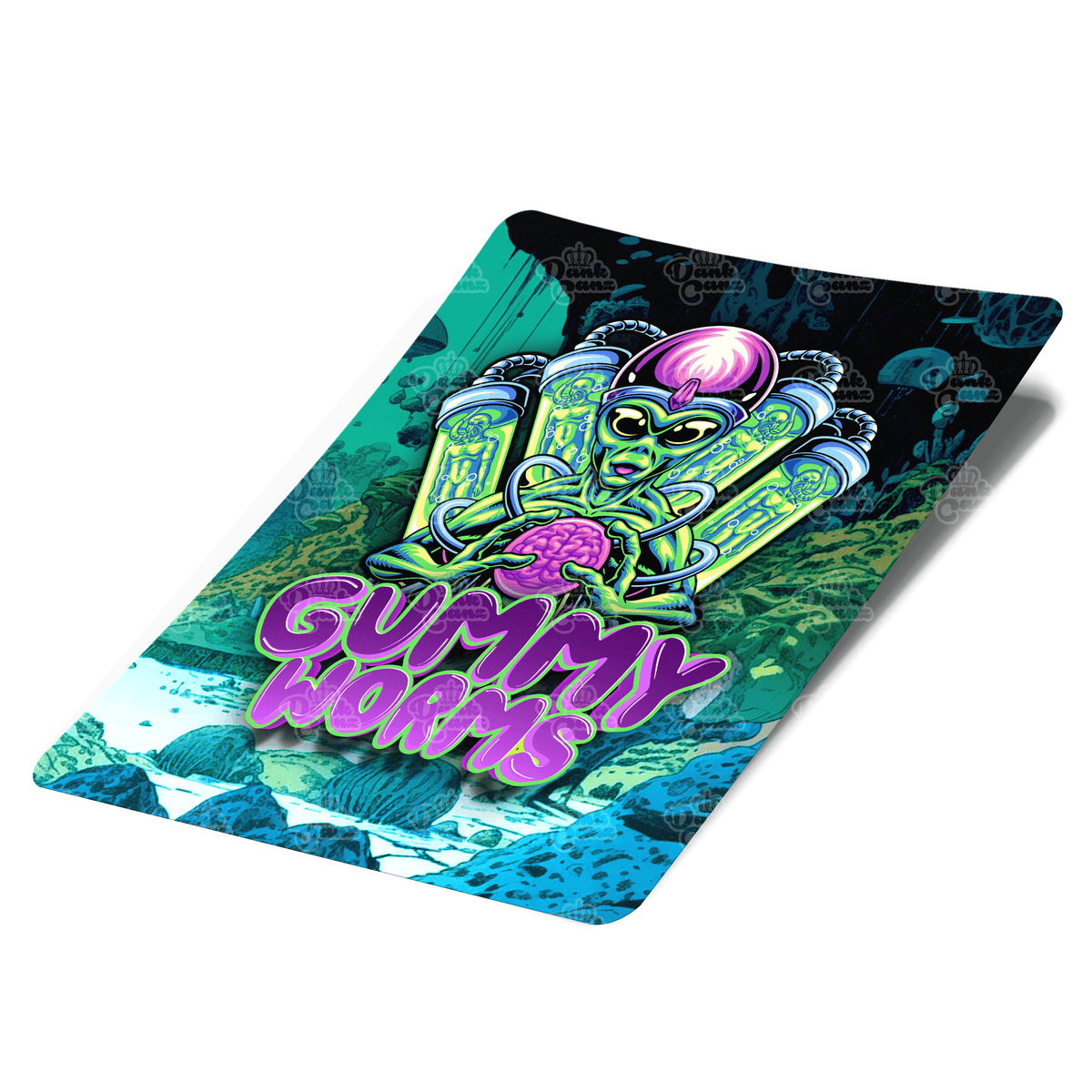 Gummy Worms Mylar Bag Labels | Cali Labels | Strain Labels – DC Packaging