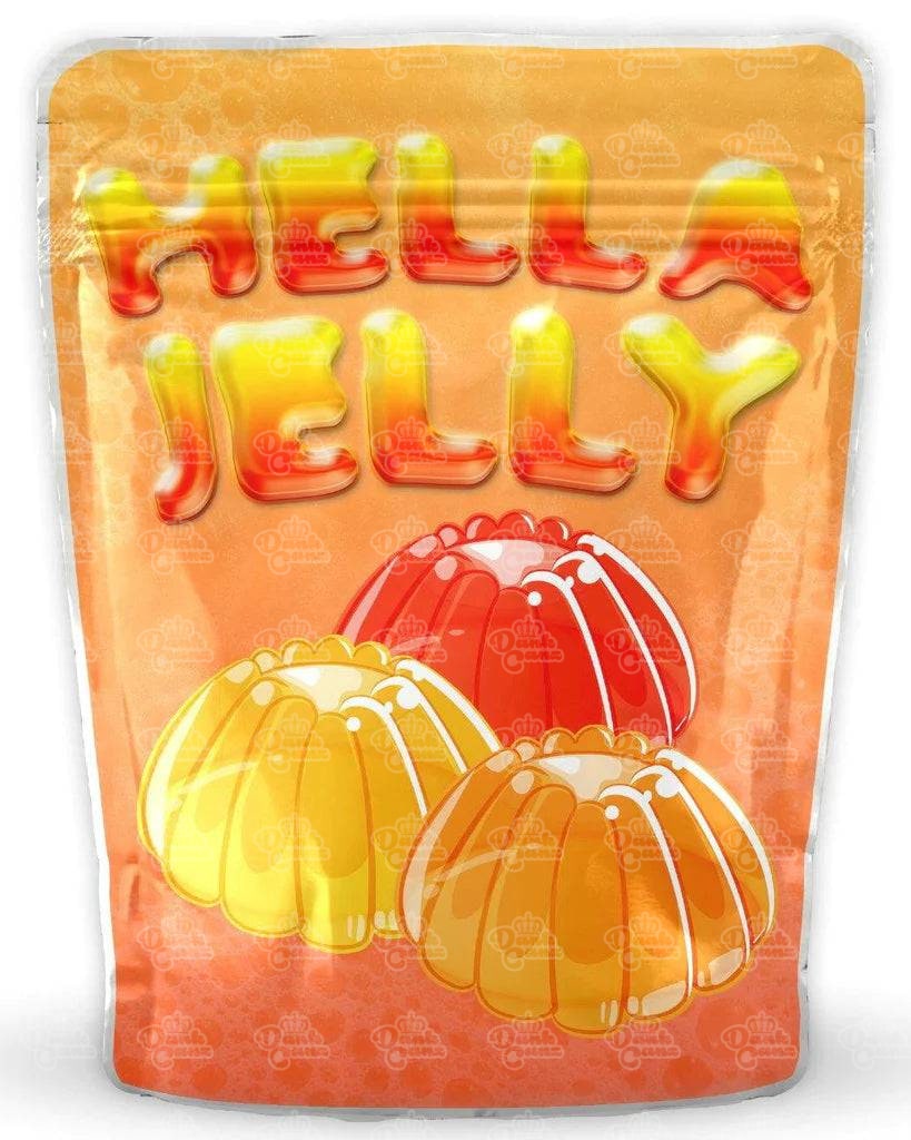 Hella Jelly Mylar Bags | Cali Packs | Empty Packaging Size
