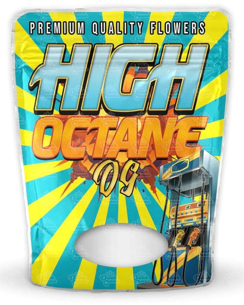 High Octane OG Mylar Bags | Cali Packs | Empty Packaging Size