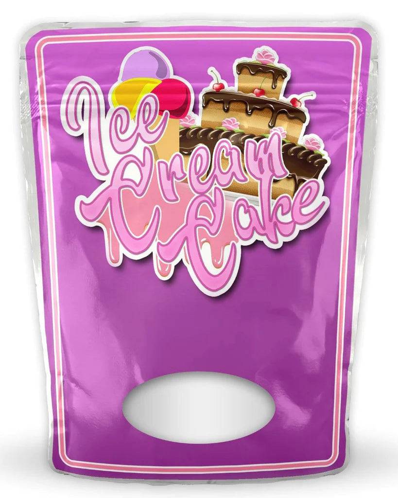 Ice Cream Cake Mylar Bags | Cali Packs | Empty Packaging Size