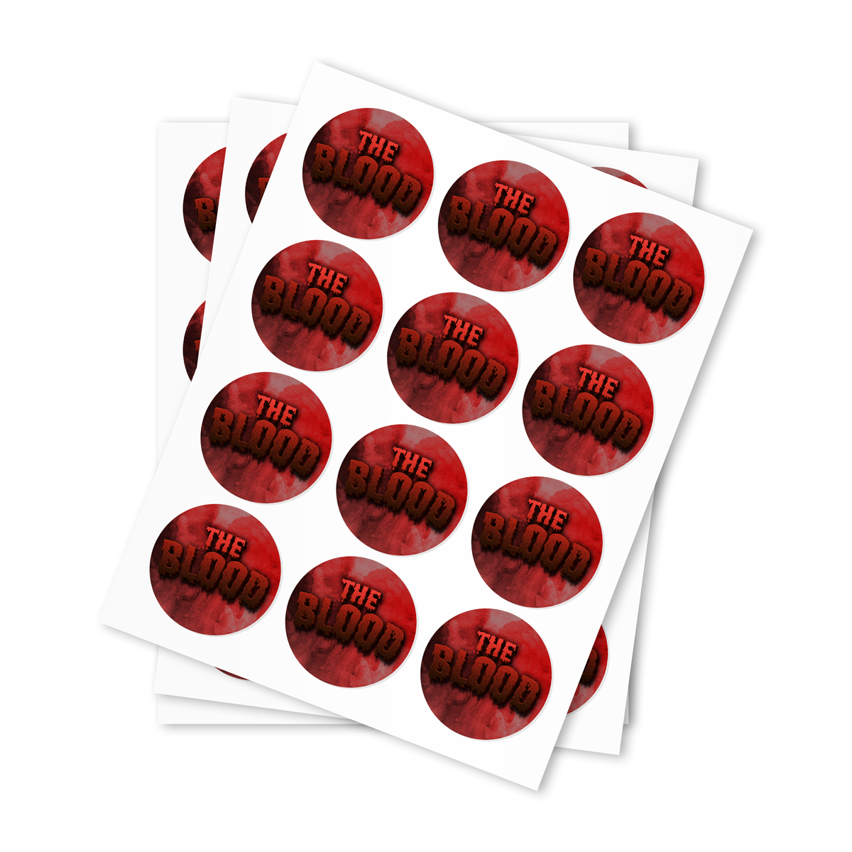 The Blood Strain Stickers
