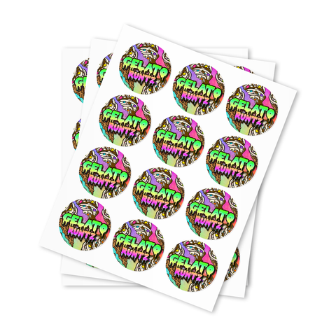 Gelato Runtz Strain Stickers