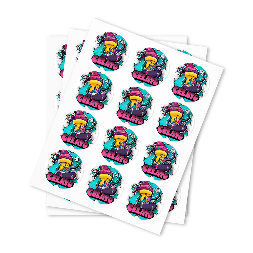 Gelato Strain Stickers