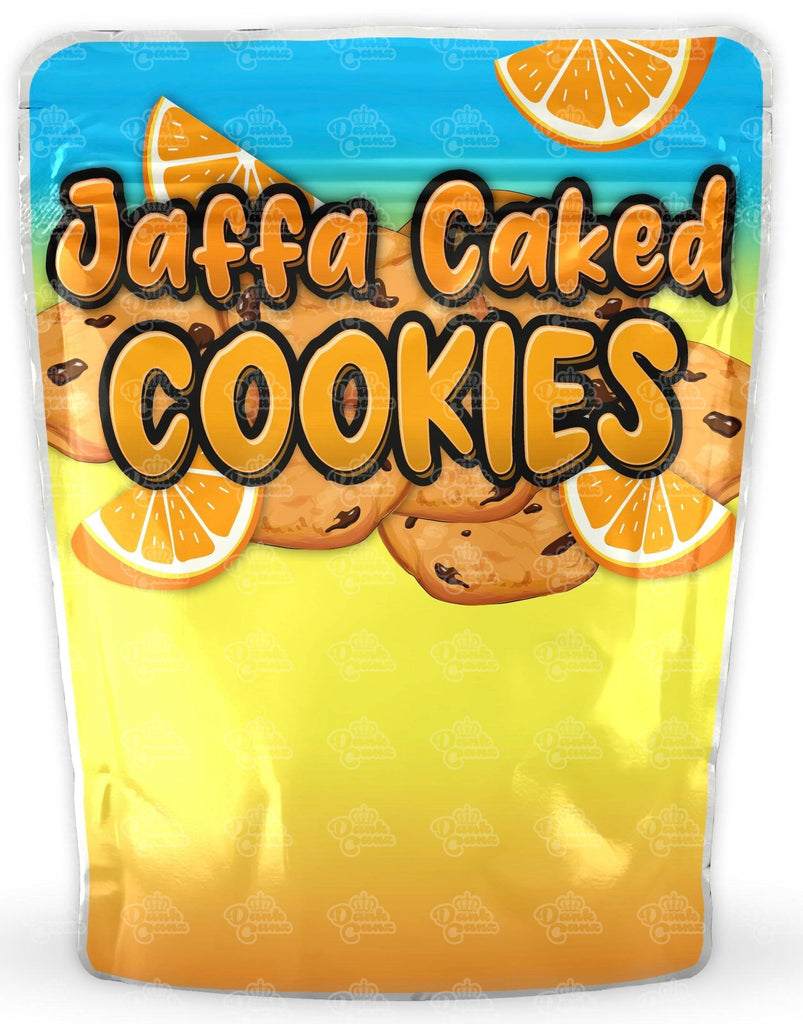Jaffa Caked Cookies Mylar Bags | Cali Packs | Empty Packaging Size
