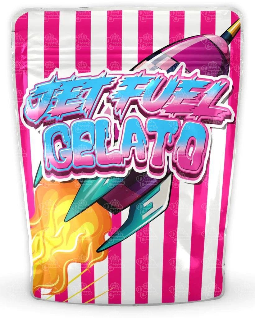 Jet Fuel Gelato Mylar Bags | Cali Packs | Empty Packaging Size