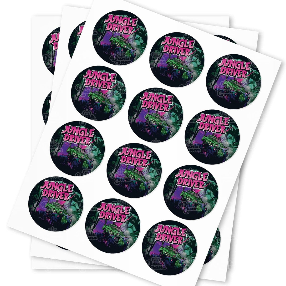 Jungle Driver Strain Stickers – DC Packaging