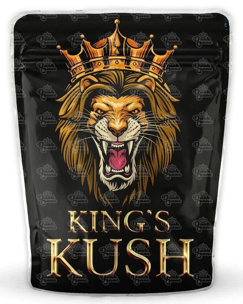 Kings Kush Mylar Bags | Cali Packs | Empty Packaging Size