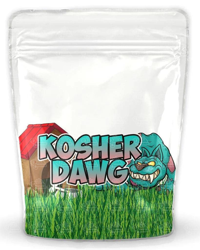 Kosher Dawg Mylar Bags | Cali Packs | Empty Packaging Size