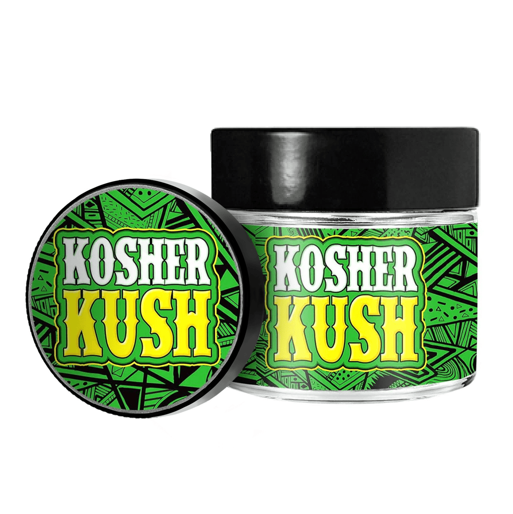 8 Ball Kush Childproof 3.5g Glass Jars