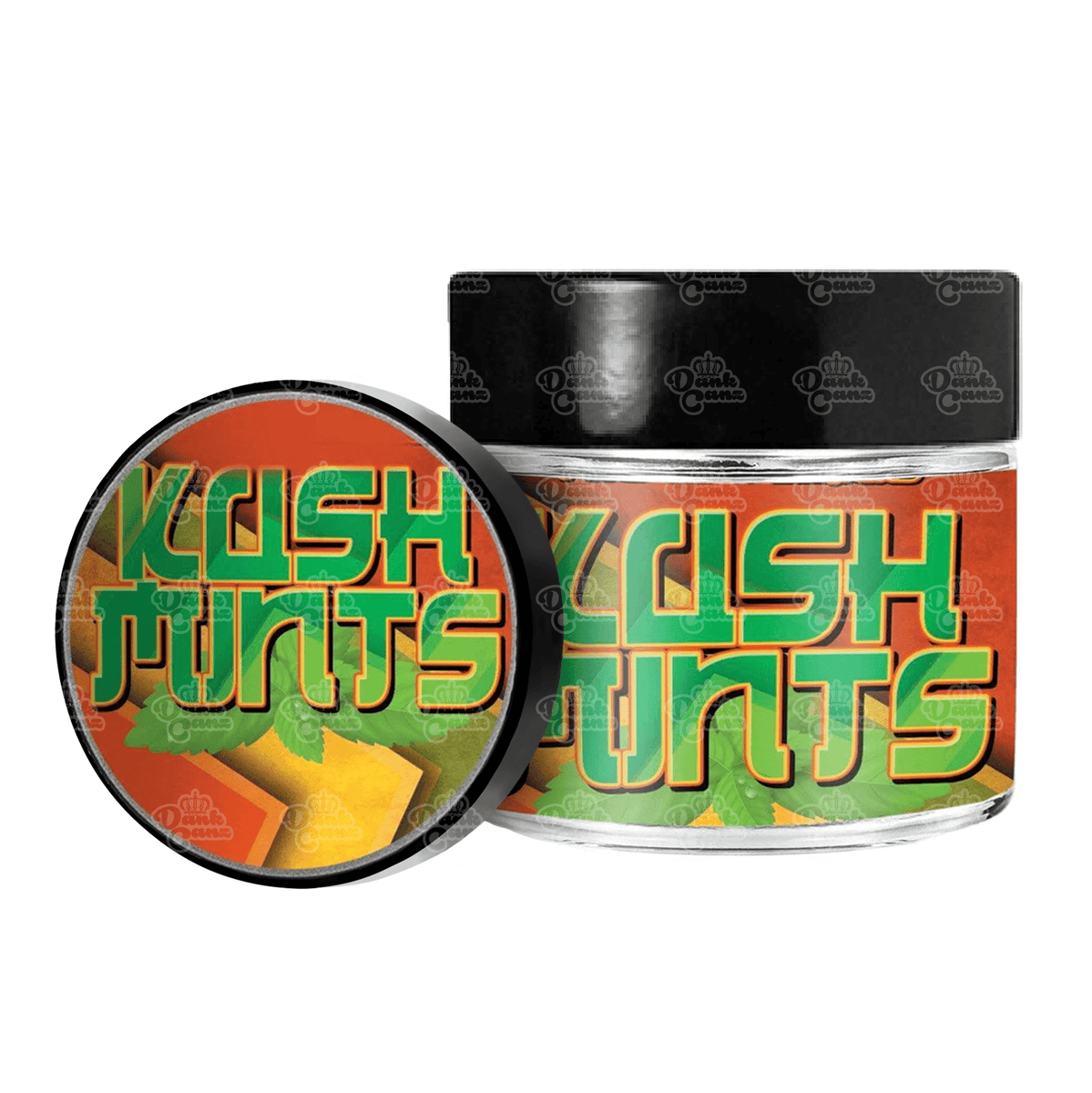 8 Ball Kush Childproof 3.5g Glass Jars