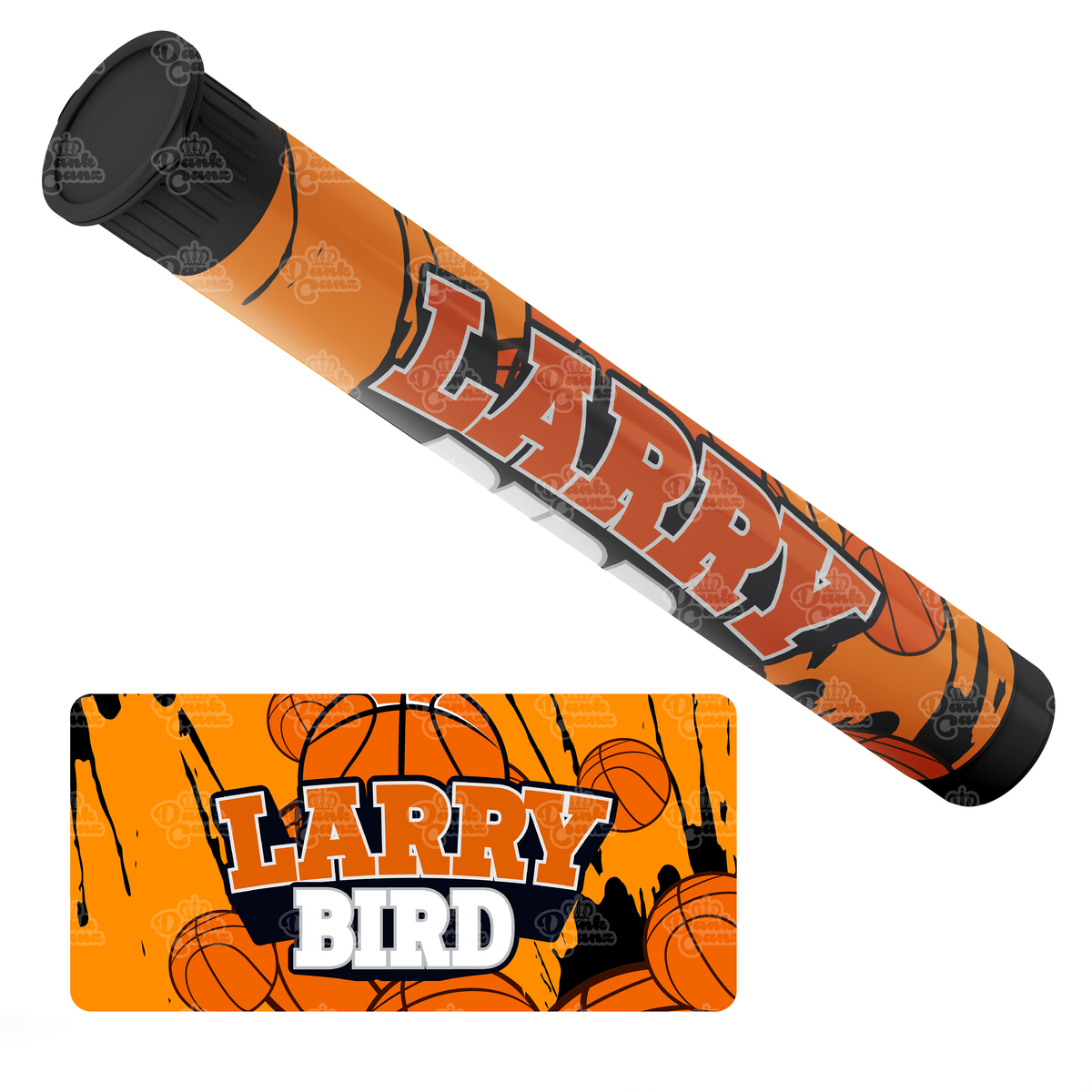 Larry Bird Pre Roll Tubes | Empty Doob Tubes | 115mm – DC Packaging