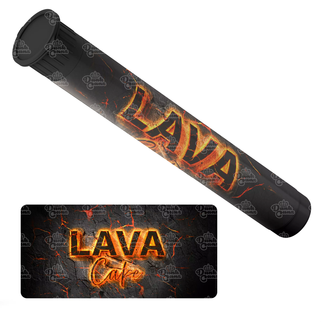 Lava Cake Pre Roll Tubes | Empty Doob Tubes | 115mm