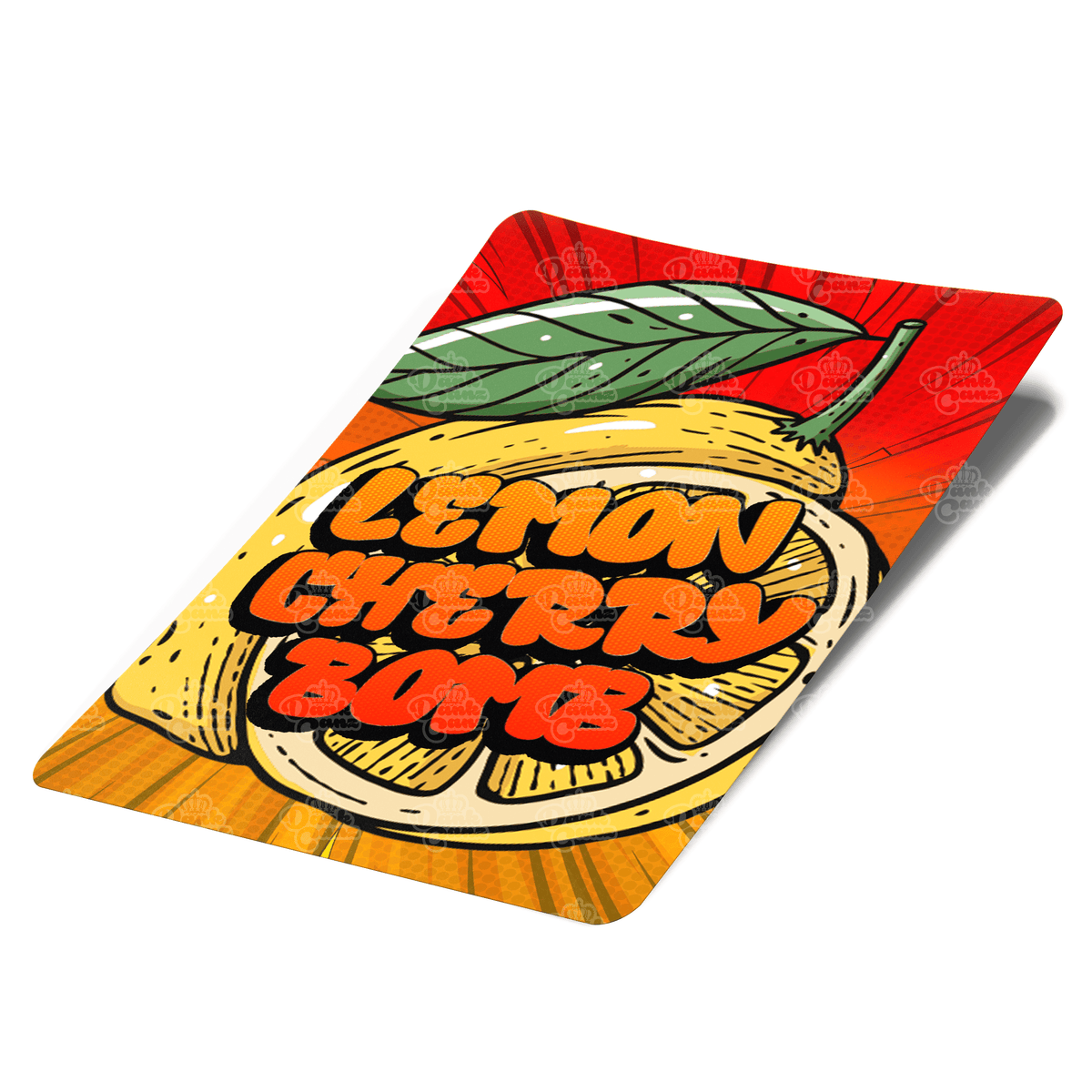 Lemon Cherry Bomb Mylar Bag Labels | Cali Labels | Strain Labels