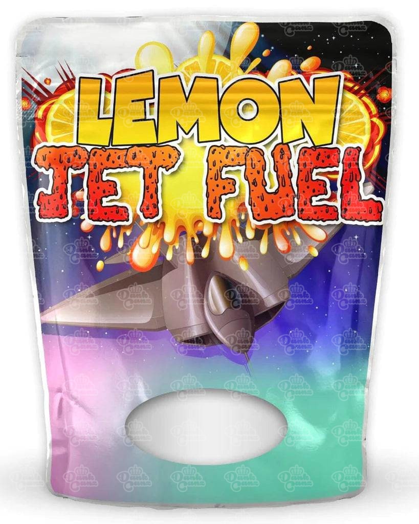 Lemon Jet Fuel Mylar Bags | Cali Packs | Empty Packaging Size