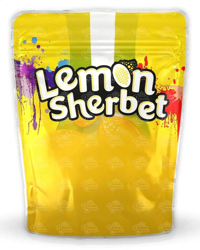 Lemon Sherbet Mylar Bags | Cali Packs | Empty Packaging Size