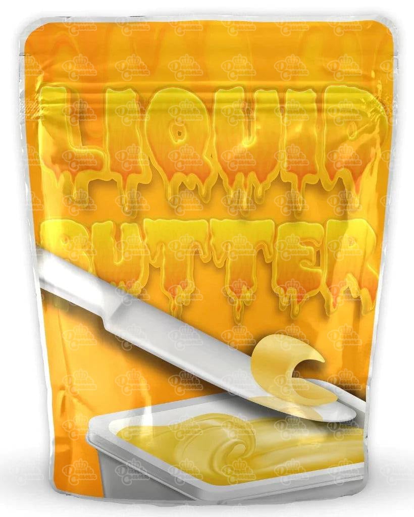 Liquid Butter Mylar Bags | cali packz | Empty Packaging Size