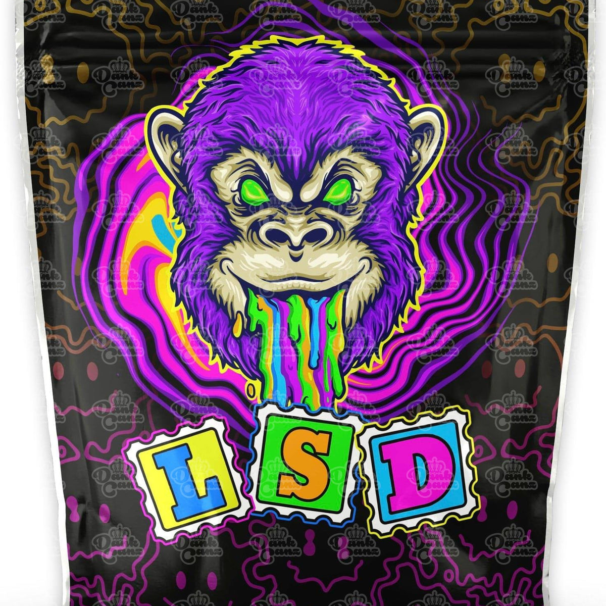 LSD Mylar Bags | Cali Packs | Empty Packaging Size – DC Packaging