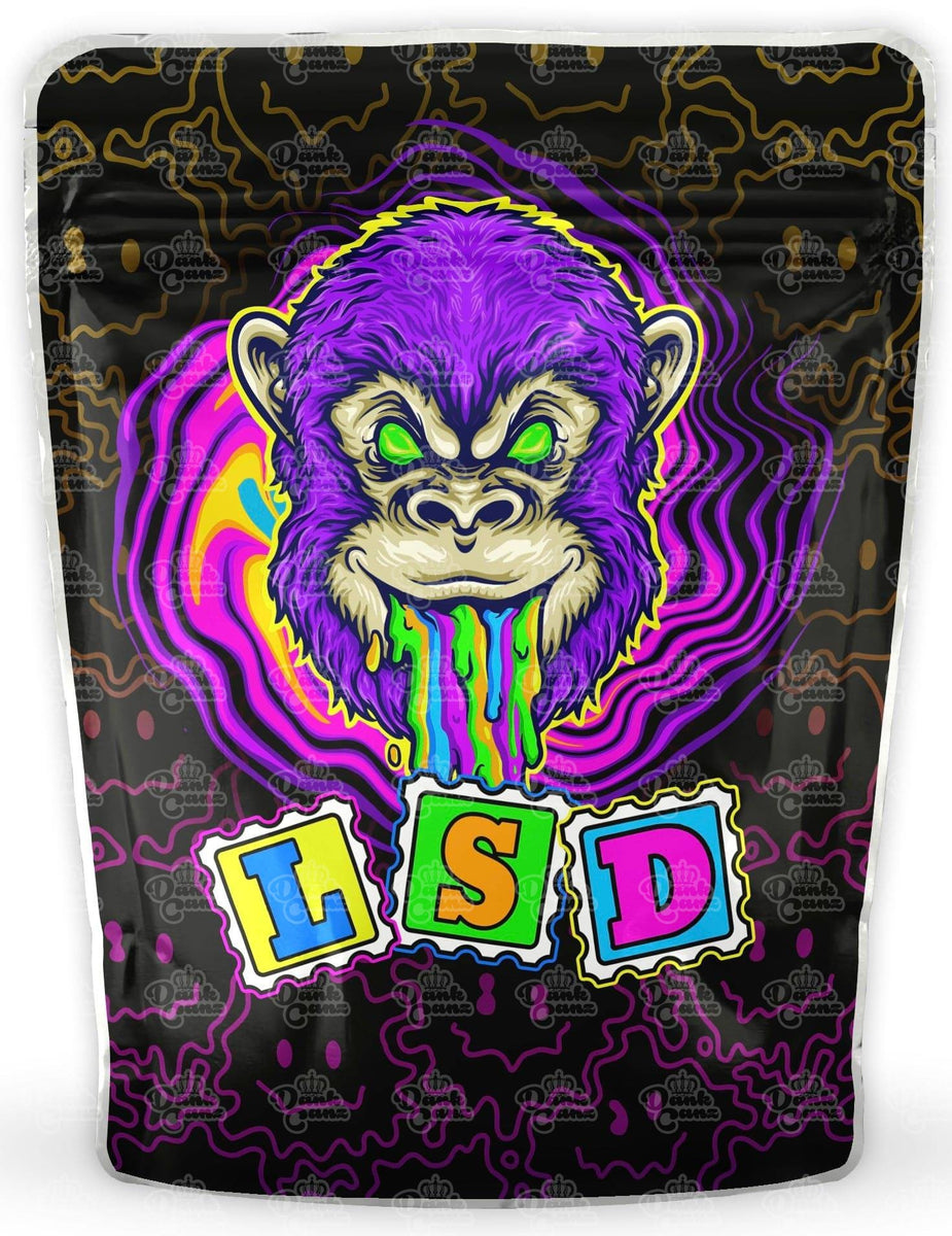 LSD Mylar Bags | Cali Packs | Empty Packaging Size