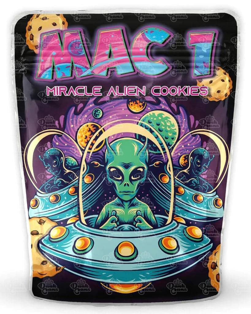 Mac 1 Mylar Bags | Cali Packs | Empty Packaging Size