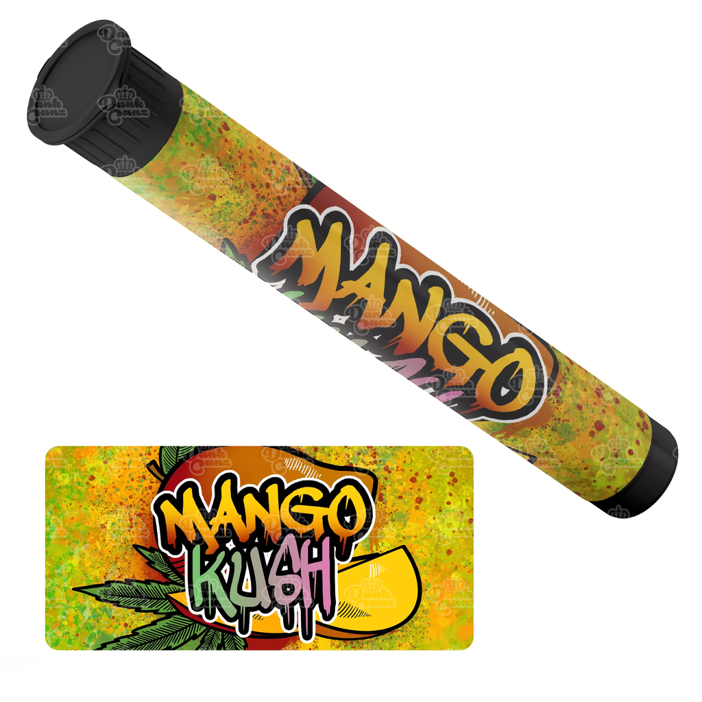 Mango Kush Pre Roll Tubes | Empty Doob Tubes | 115mm