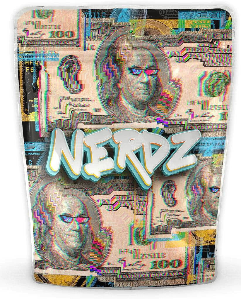 Nerdz Mylar Bags | cali packz | Empty Packaging Size
