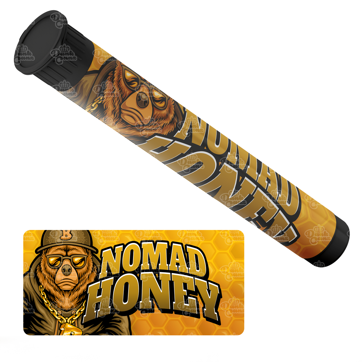 Nomad Honey Pre Roll Tubes | Empty Doob Tubes | 115mm – DC Packaging