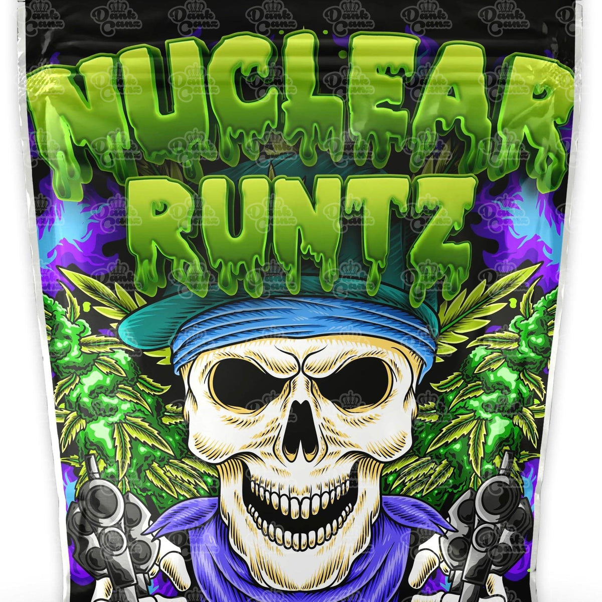 Nuclear Runtz Mylar Bags | Cali Packs | Empty Packaging Size – DC Packaging