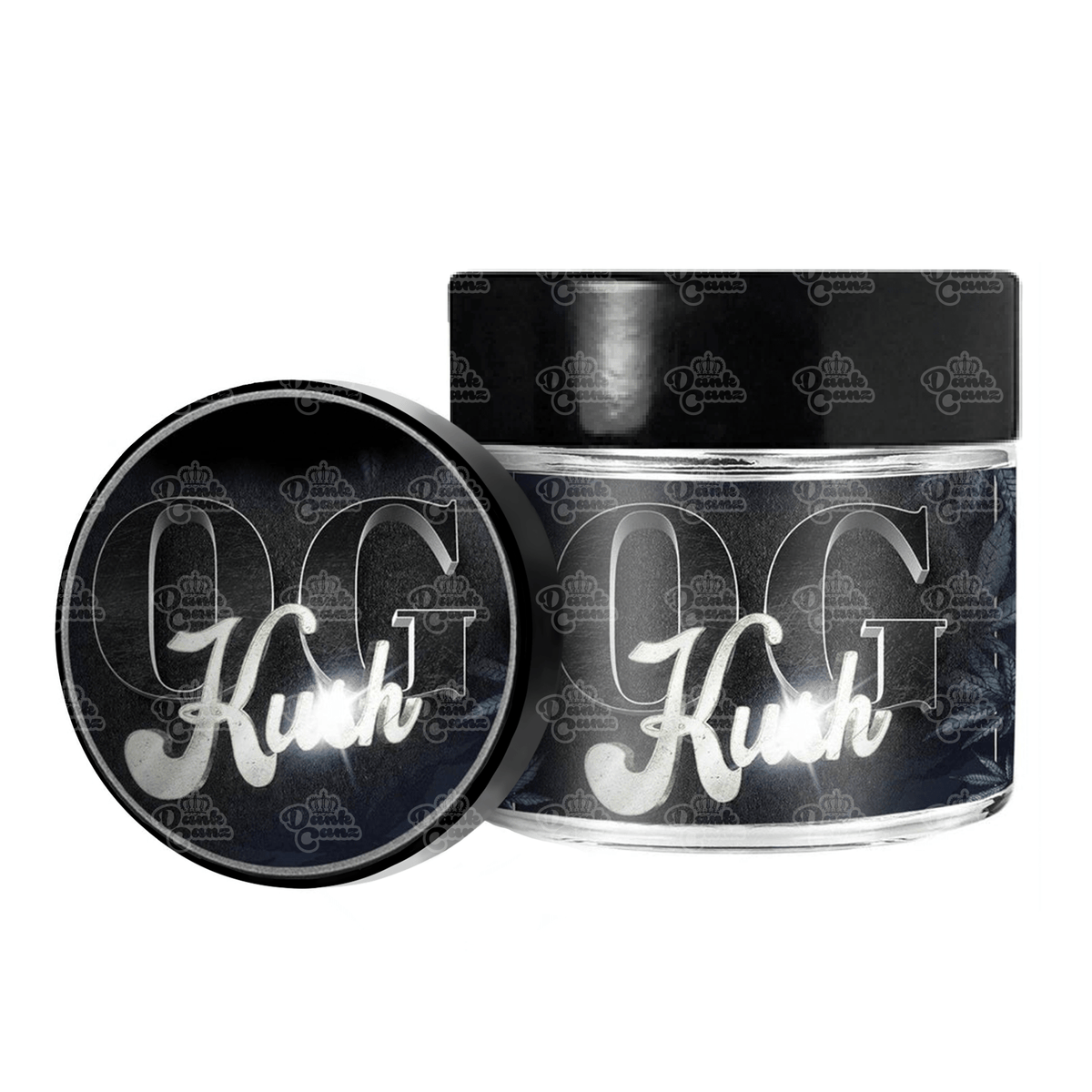 8 Ball Kush Childproof 3.5g Glass Jars