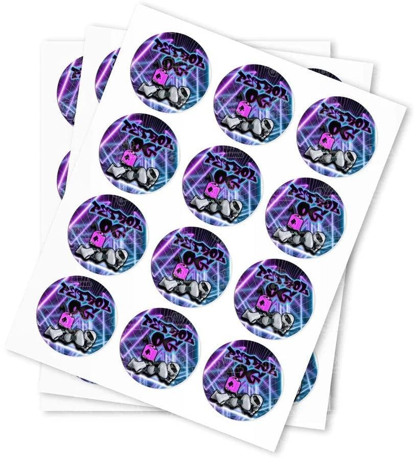 Petrol OG Strain Stickers