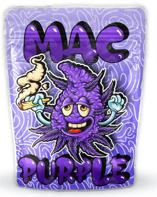 Purple Mac Mylar Bags | Cali Packs | Empty Packaging Size – DC Packaging