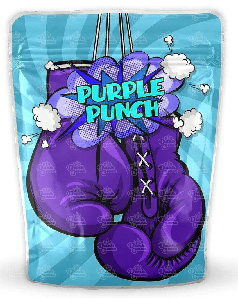 Purple Punch Mylar Bags | Cali Packs | Empty Packaging Size