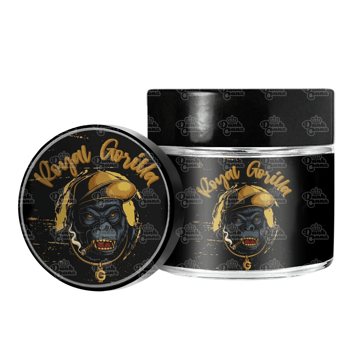 8 Ball Kush Childproof 3.5g Glass Jars