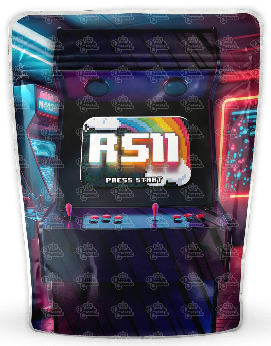 RS11 Mylar Bags | Cali Packs | Empty Packaging Size