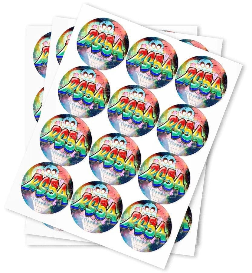 RS54 Strain Stickers