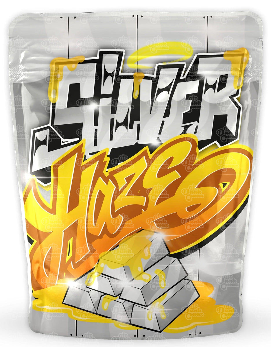 Silver Haze Mylar Bags | Cali Packs | Empty Packaging Size