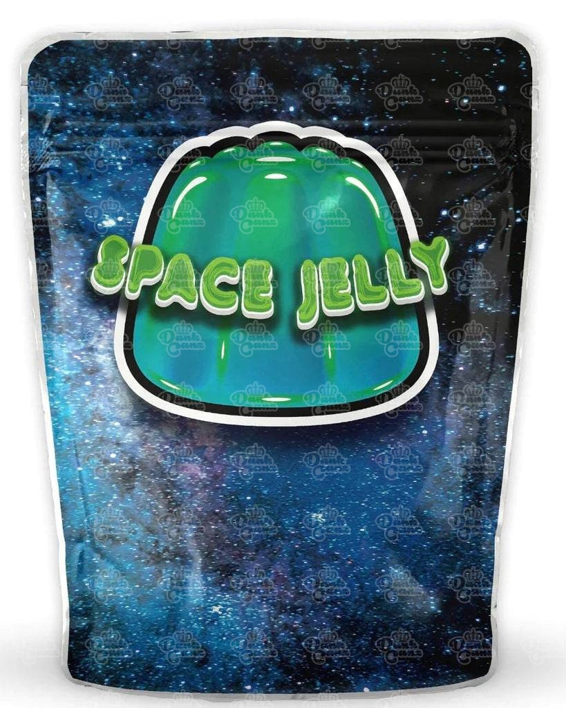 Space Jelly Mylar Bags | Cali Packs | Empty Packaging Size