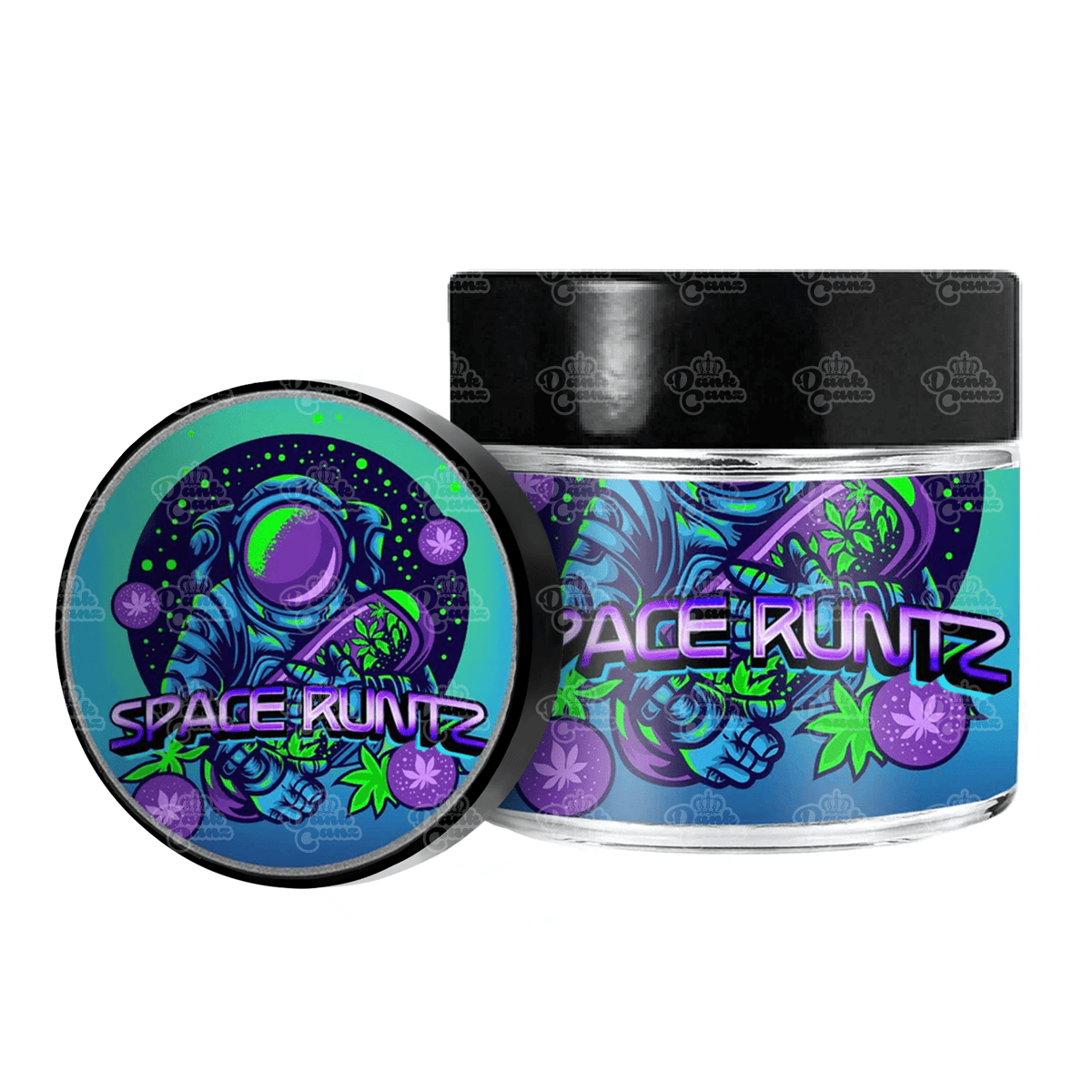 Space Runtz 3.5g Glass Jars | 60ml Jars | Empty Novelty Jars – DC Packaging