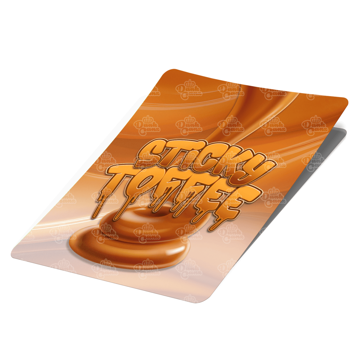 Sticky Toffee Mylar Bag Labels | Cali Labels | Strain Labels – DC Packaging