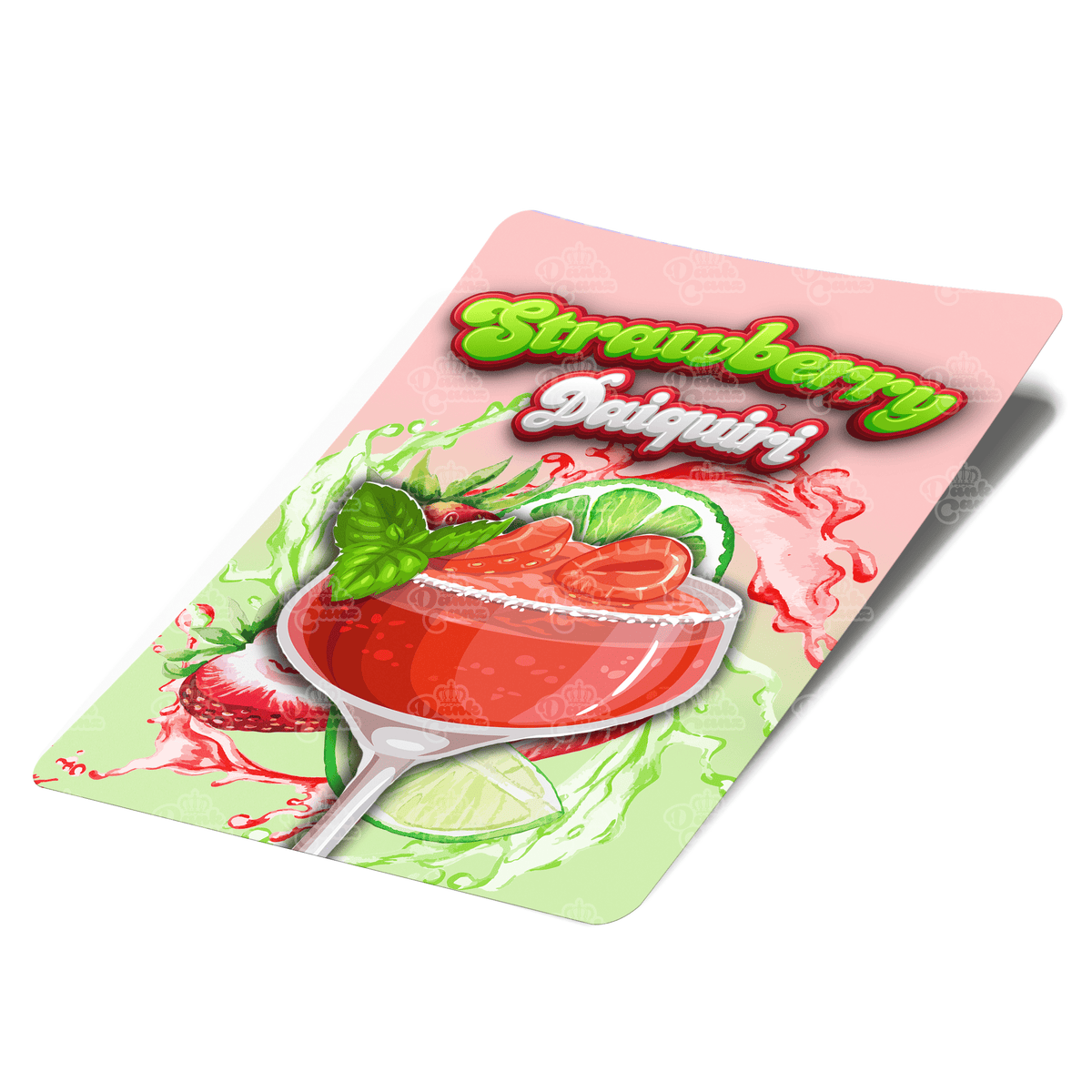 Strawberry Daiquiri Mylar Bag Labels | Cali Labels | Strain Labels – DC ...