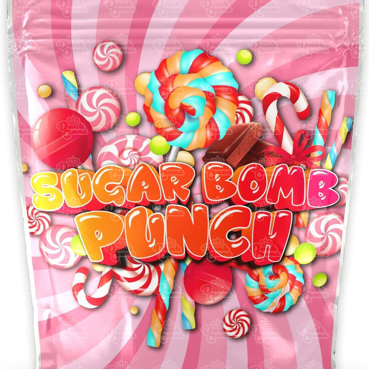Sugar Bomb Punch Mylar Bags | Cali Packs | Empty Packaging Size – DC ...