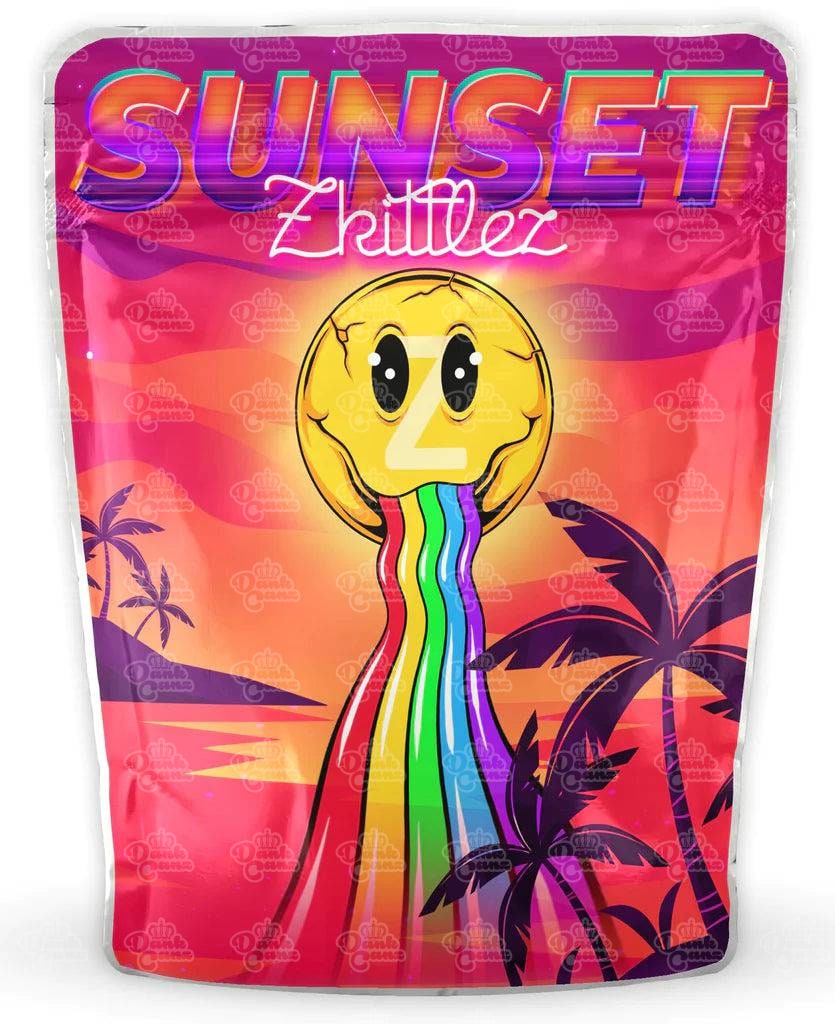 Sunset Zkittlez Mylar Bags | Cali Packs | Empty Packaging Size – DC ...