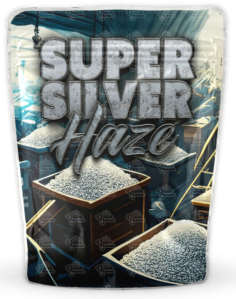 Super Silver Haze Mylar Bags | Cali Packs | Empty Packaging Size
