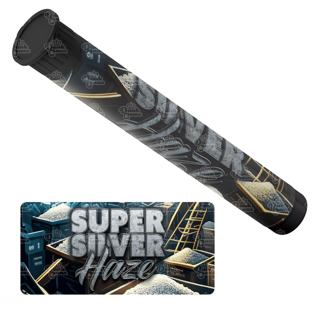 Super Silver Haze Pre Roll Tubes | Empty Doob Tubes | 115mm