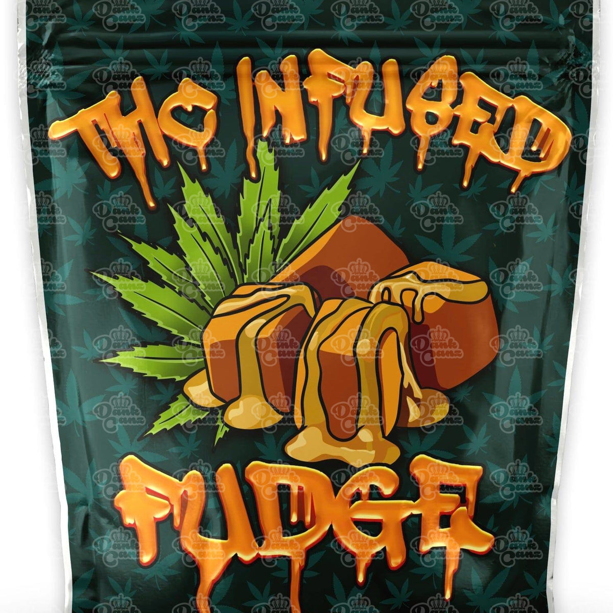 THC Fudge Mylar Bags | Cali Packs | Empty Packaging Size – DC Packaging
