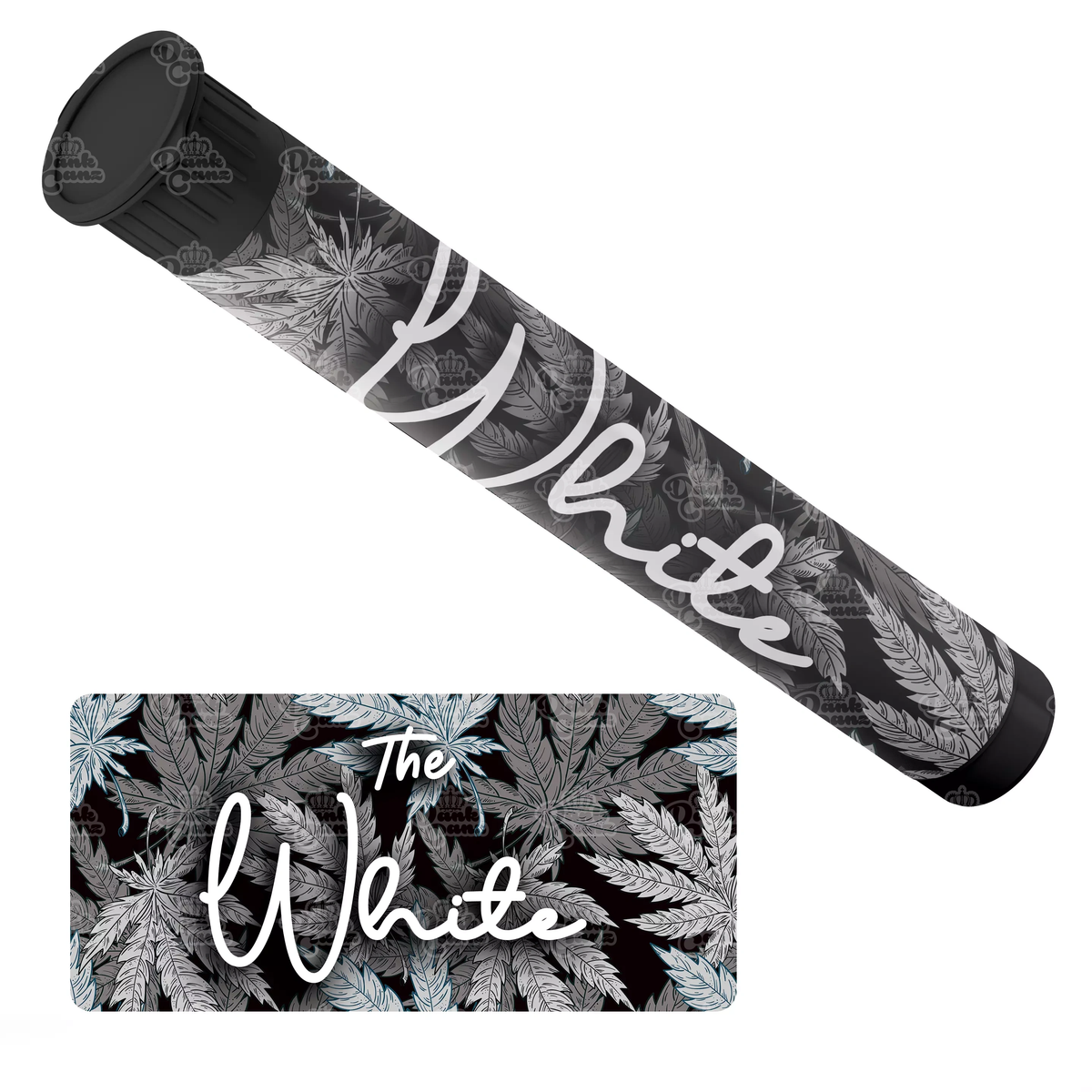 The White Pre Roll Tubes | Empty Doob Tubes | 115mm – DC Packaging