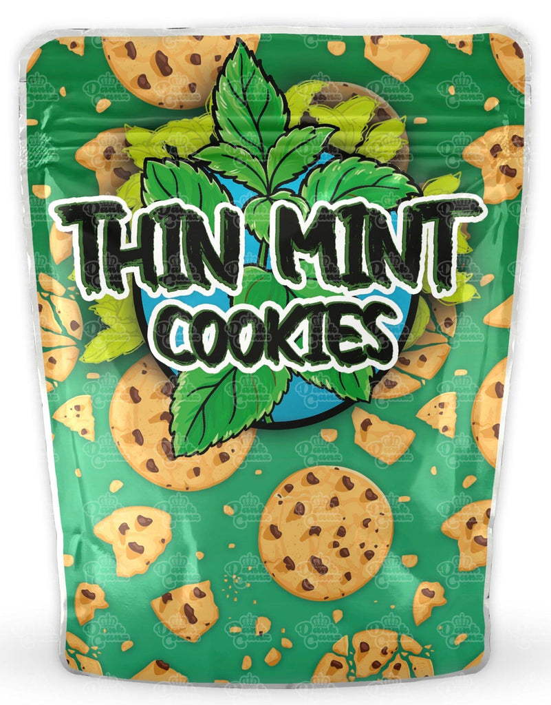 Thin Mint Cookies Mylar Bags | Cali Packs | Empty Packaging Size